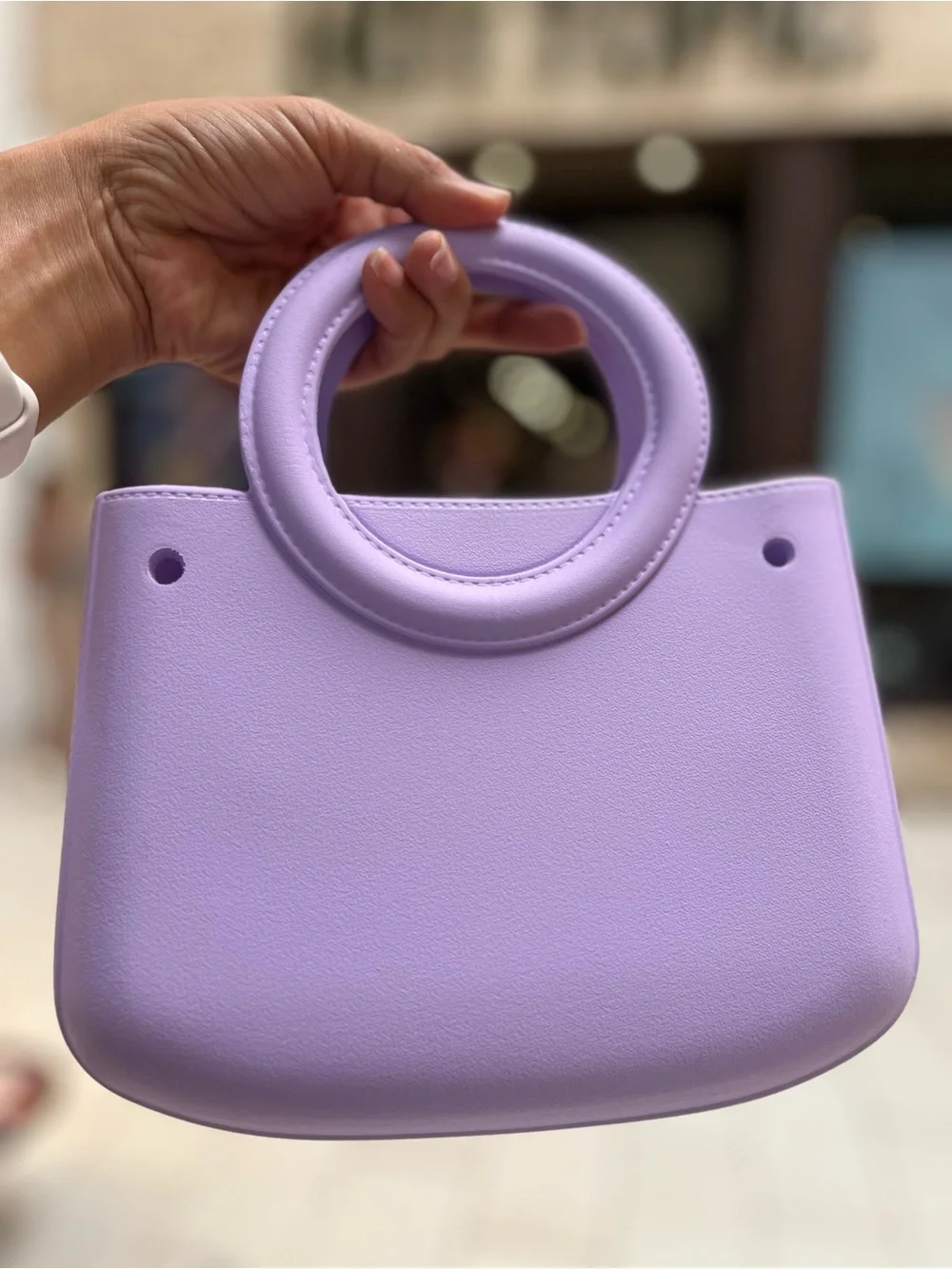 Accessories | Kids Lavender Tote Bag Beach Bag Eva Bag With Charms ...